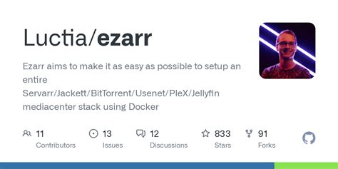 GitHub Luctia Ezarr Ezarr Aims To Make It As Easy As Possible To