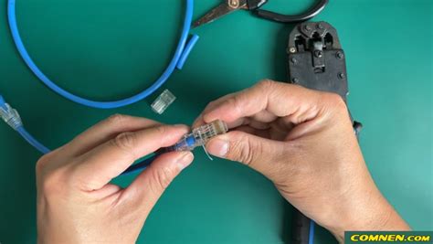 How To Make A RJ Ethernet Patch Cord Cat E And Cat UTP