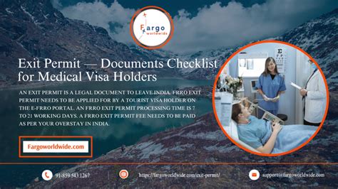 Exit Permit How To Get It From Frro In India Exit Permit