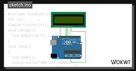 Lcd Srm Wokwi ESP STM Arduino Simulator Lcd Srm Wokwi ESP STM Arduino Simulator