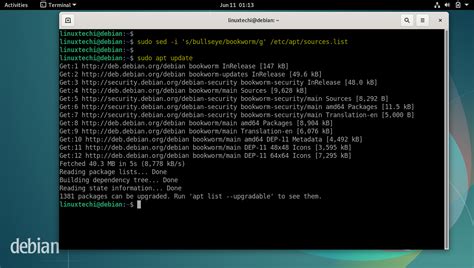 How To Upgrade Debian 11 To Debian 12 Bookworm Via Cli
