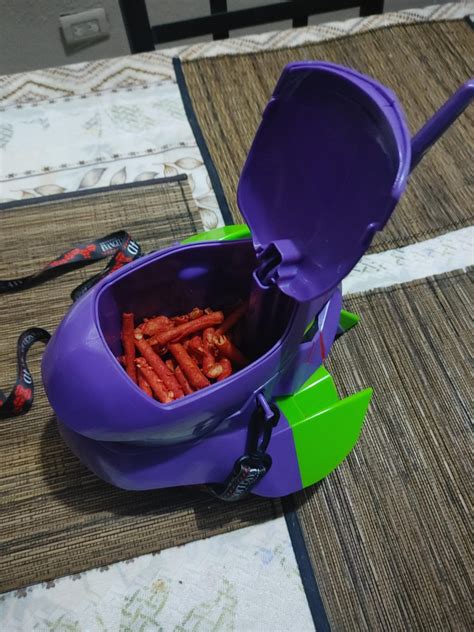 Eating Takis Out Of My Eva Pop Corn Buck Revangelion