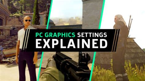 PC Graphics Settings Explained Anti Aliasing V Sync FOV And Nanoxd
