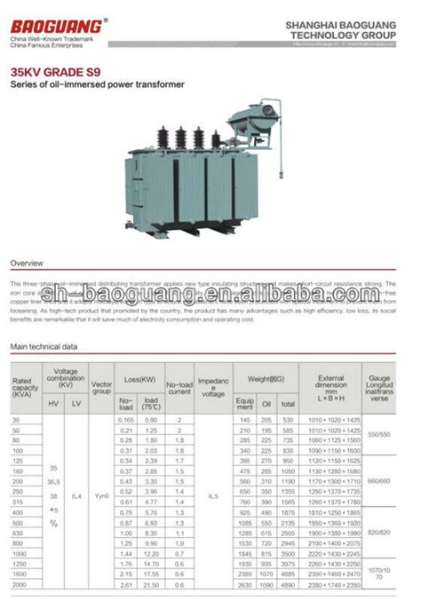 3 Phase 11kv 630kva 500kva 1000kva Oil Power Distribution Transformer High Quality 3 Phase 11kv