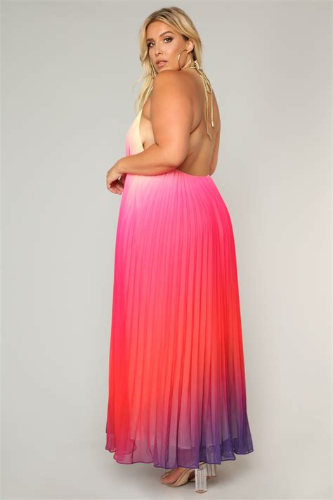 Sunset Ombre Dress Multi