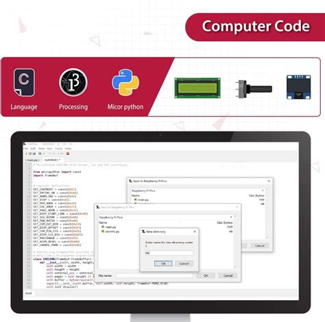 Geeekpi Raspberry Pi Pico W Iot Starter Kit Micropython Programing Kit