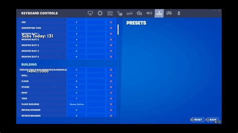 Clix Settings Youtube