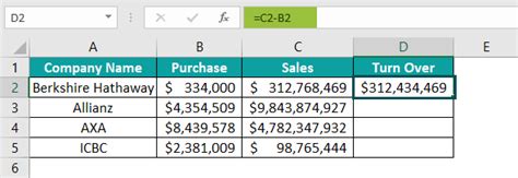 Excel Minus Formula How To Subtract Step By Step Examples