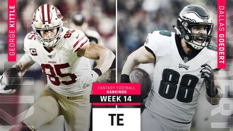 Week 14 Fantasy Te Rankings Jack Doyle Rises High In Favourable