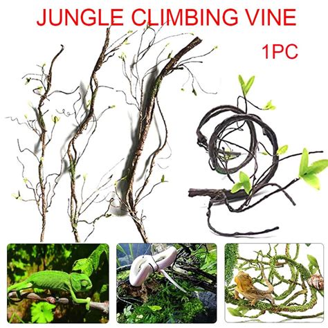 Reptile Plants Jungle Climbing Vine Simulation Dead Tree Rattan For