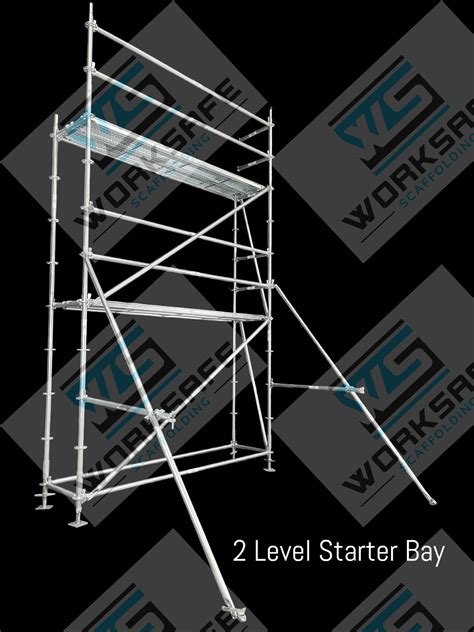 Ringlock Set 1x 2 Level Starter Bay 307m Worksafe Scaffolding