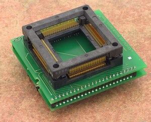 DIL48 QFP208 ZIF PLD 13 Programming Programmer Adapter Socket Converter Package QFP208 Elnec