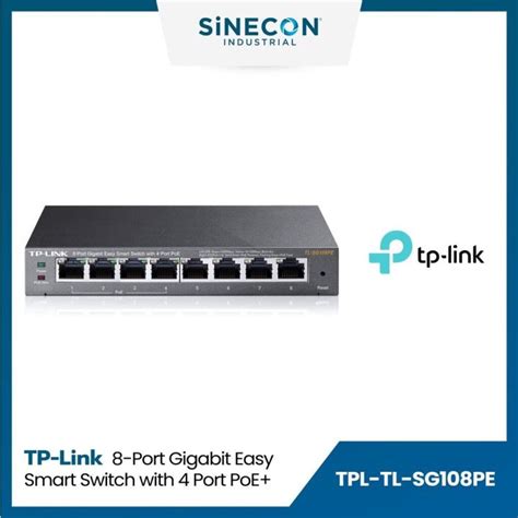 TP Link ทพลงค รน TL SG PE Port Gigabit Easy Smart Switch