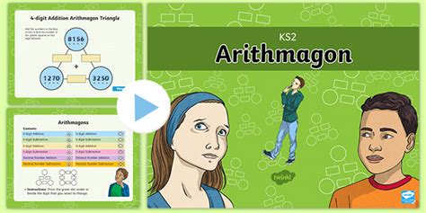 Uks2 Arithmagon Powerpoint Teacher Made