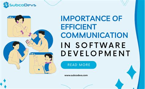 importance of efficient communication in software development