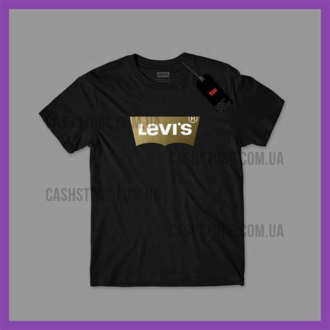 Футболка Levis 'Golden Metallic Batwing Logo' с биркой | Левайс ...