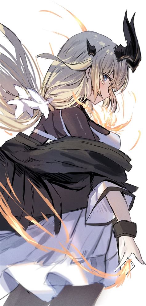 Reed And Reed The Flame Shadow Arknights Drawn By Horn Wood Danbooru