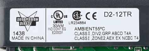 Relay Output Module Pt VDC VAC PN D TR AutomationDirect