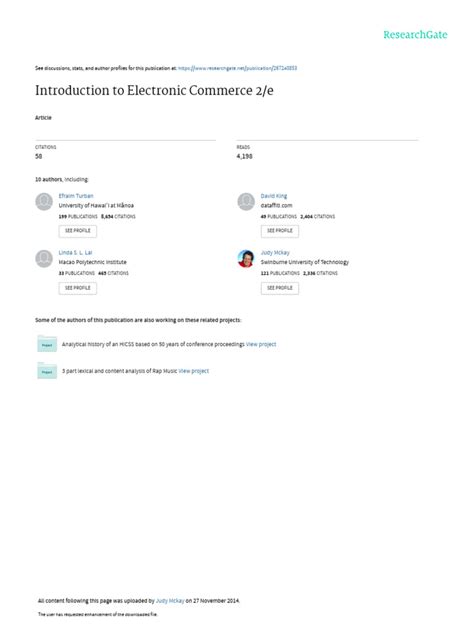 introduction to electronic commerce 2e pdf e commerce web 2 0