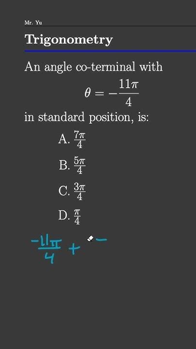 Can You Answer This Trig Angle Question Maths Trigonometry Diploma Shorts Youtube