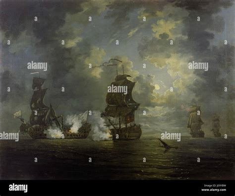 The Battle Of Cartagena 1741 Led By Admiral Vernon Against Spanish