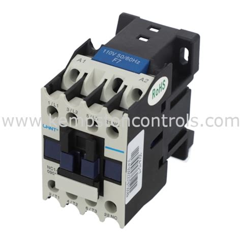 Chint Nc1 0901 110v Chint Contactor 3 No Main Poles 1 N C Aux 110v Coil Ac1 20a Ac3 9a 4kw