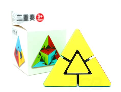 Pyraminx Duo Cube Fanxin Cuber Brasil Loja Oficial Do Cubo Mágico