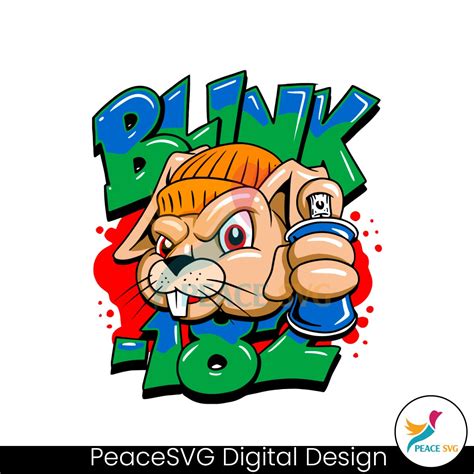 Graf Bunny Blink 182 American Band Svg Clipart Peacesvg