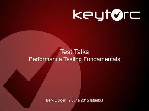 Testtalks Performance Testing Ppt