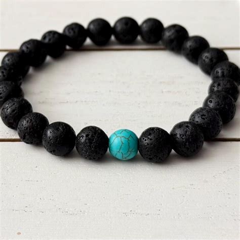 Lava Bead Bracelet Etsy