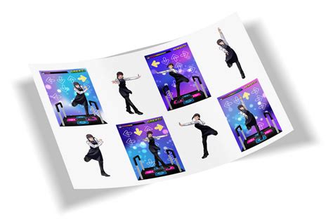 Ddr Sticker Sheet Otaku Gardens