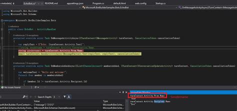 Botframework Get The Name Of The Sender Of The Message In Slack Using Microsoft Bot Framewok