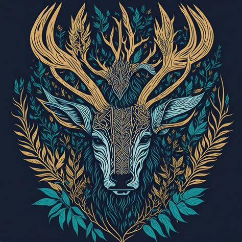 Premium Vector Illustrations Vector Art Tribal Spirit Animal