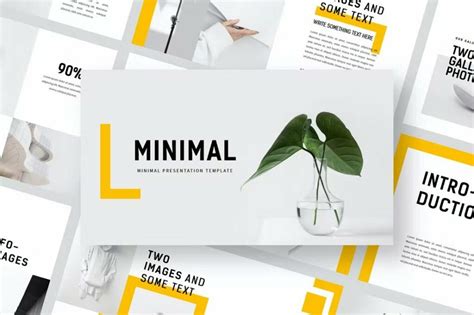 20 Minimalist Simple Google Slides Themes Minimal Designs Design