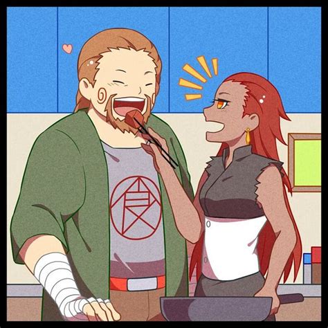 The Big Imageboard Tbib 1boy 1girl Akimichi Chouji Artist Request