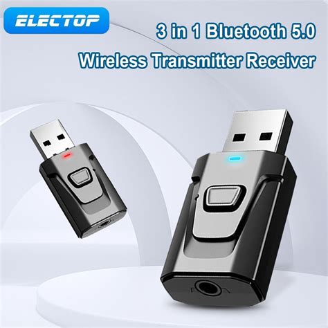 Electop Usb Bluetooth 5 0 Transmitter Receiver 3 I Grandado