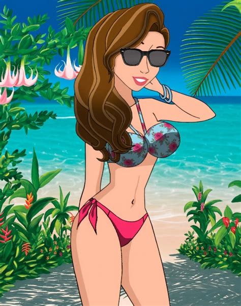 Audrey In A Bikini With Sunglasses By Dyneal On Deviantart