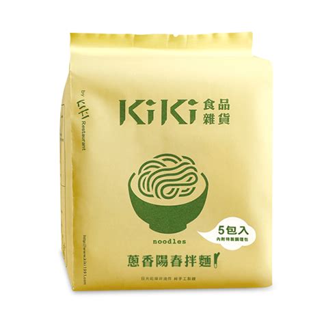 Kiki食品雜貨 蔥香陽春拌麵5包袋 泡麵 Yahoo奇摩購物中心