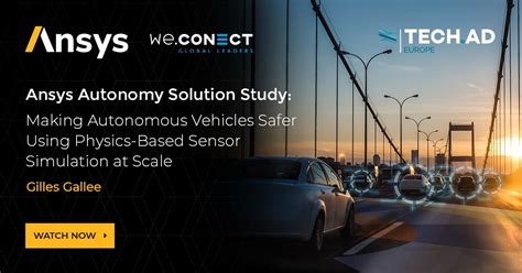 Juliano Mologni On Linkedin Making Autonomous Vehicle Safer Using Physics Based Sensor