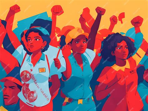 Premium Photo International Workers Day Depicting Diverse Workers