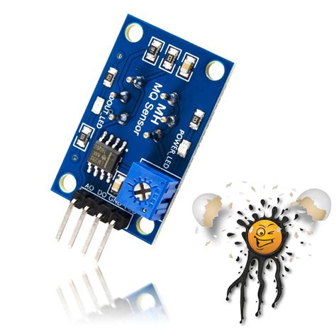 ESP8266 MQ7 Kohlenmonoxyd Sensor 3 3V Out 1V ADC Set IoT Powered By