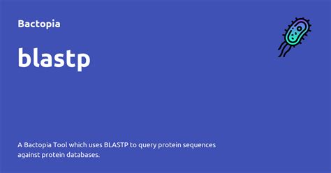 Blastp Bactopia