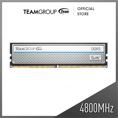 Jual Teamgroup Memory Elite Ddr5 8gb Pc 4800mhz Silver Shopee Indonesia