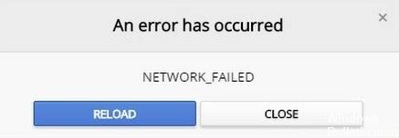 How To Repair NETWORK FAILED Google Chrome Web Store Error Windows Bulletin