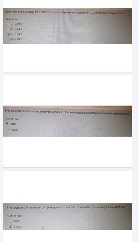 Solved Determine The Time Delay For A First Order System Chegg Com