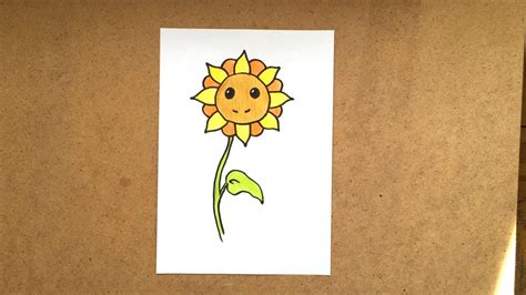 Як малювати соняшник квітку Youtube