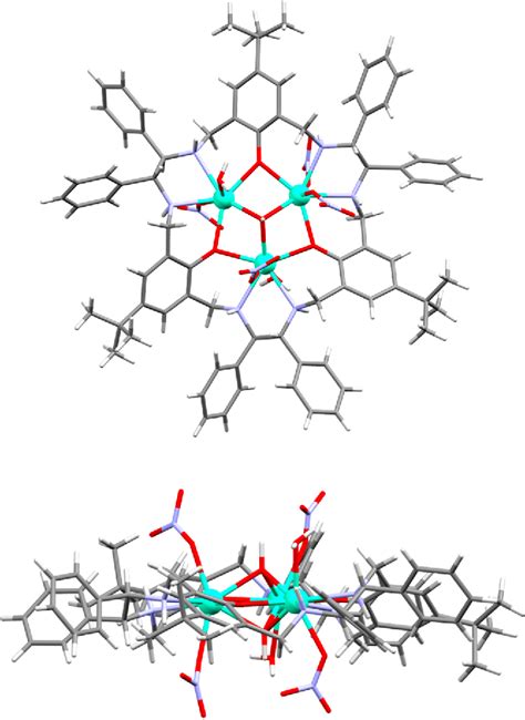 Figure 1 From Trinuclear And Hexanuclear Lanthanideiii Complexes Of The Chiral 33 Macrocycle