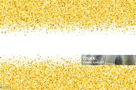 쉬머 별 테두리입니다 골드 스파클입니다 스타의 골든 프레임입니다 테두리입니다 색종이입니다 건설 프레임에 대한 스톡 벡터 아트 및 기타 이미지 Istock