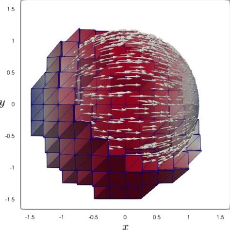 1 Illustration Of The Extension Mesh And Solution At Mesh Level 3 Download Scientific Diagram