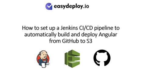 How To Set Up Jenkins Cicd Pipeline To Build And Deploy An Angular App